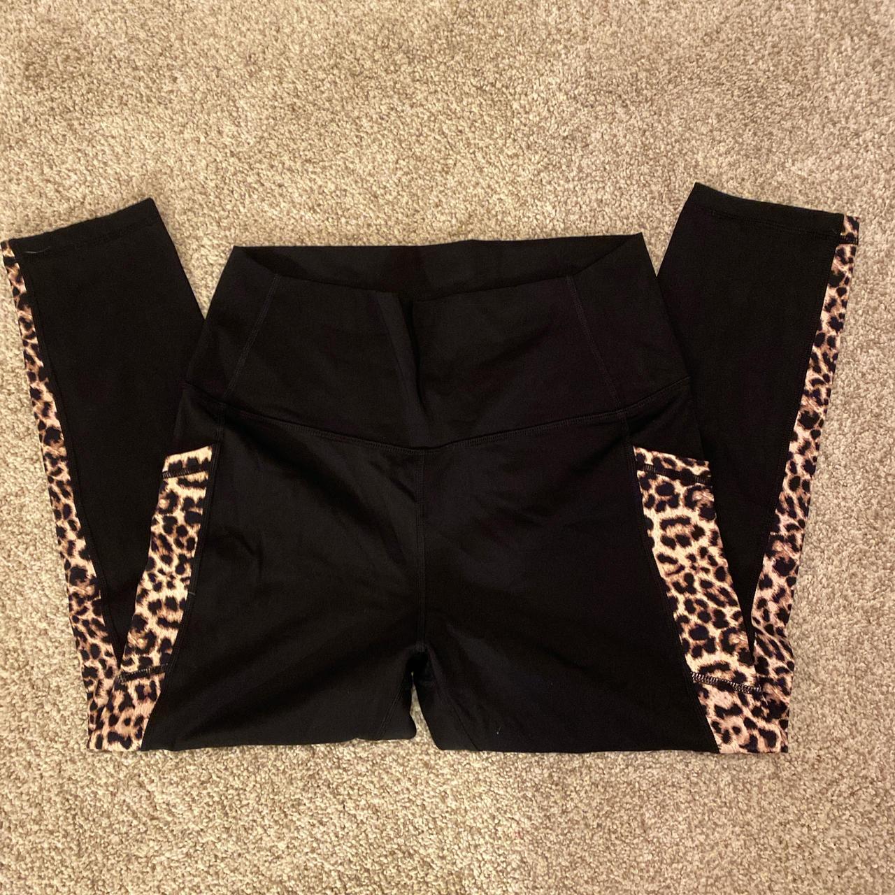 cheetah print leggings 🐆🐆 size 8-10 snooki/paris... | Depop