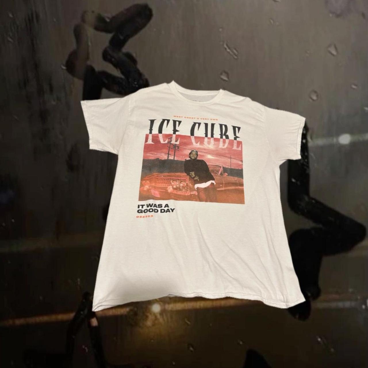 ice cube graphic tee size: large honestly runs small... - Depop