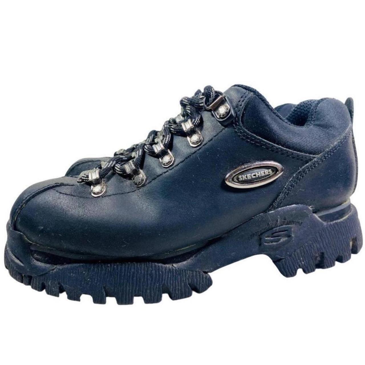 VINTAGE SKECHERS JAMMERS 90S Y2K TOUGH SHOE PLATFORM... - Depop