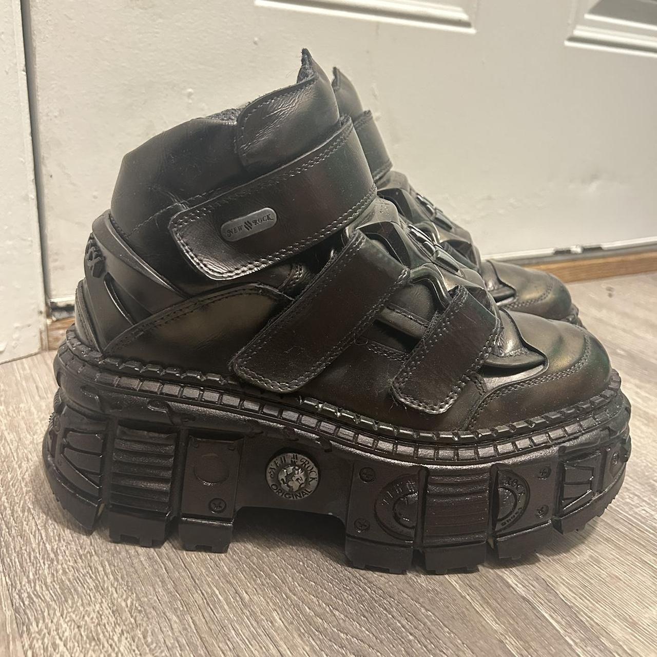 super cute all black new rocks! They were originally... - Depop