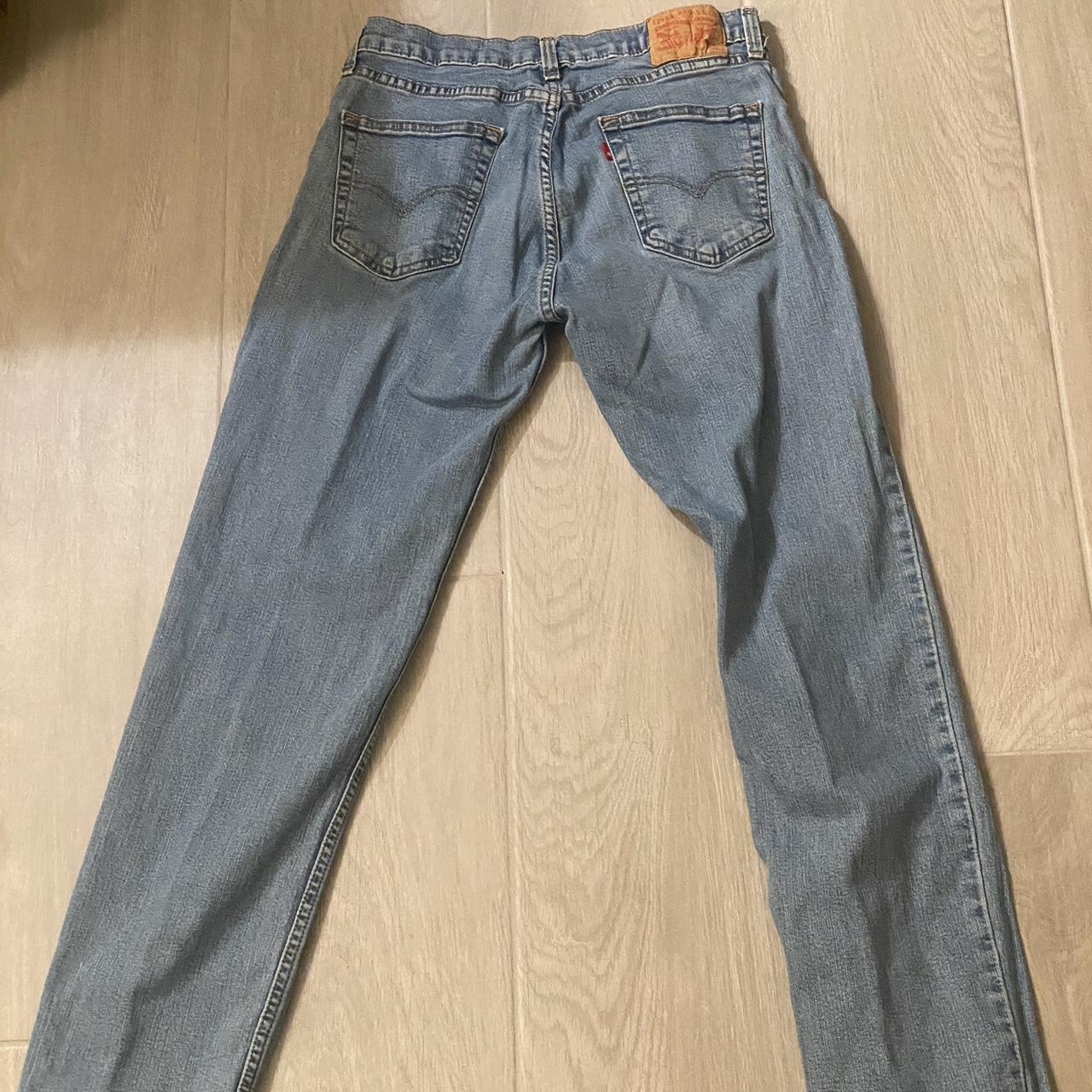 Levi blue jeans #thrift #vintage - Depop