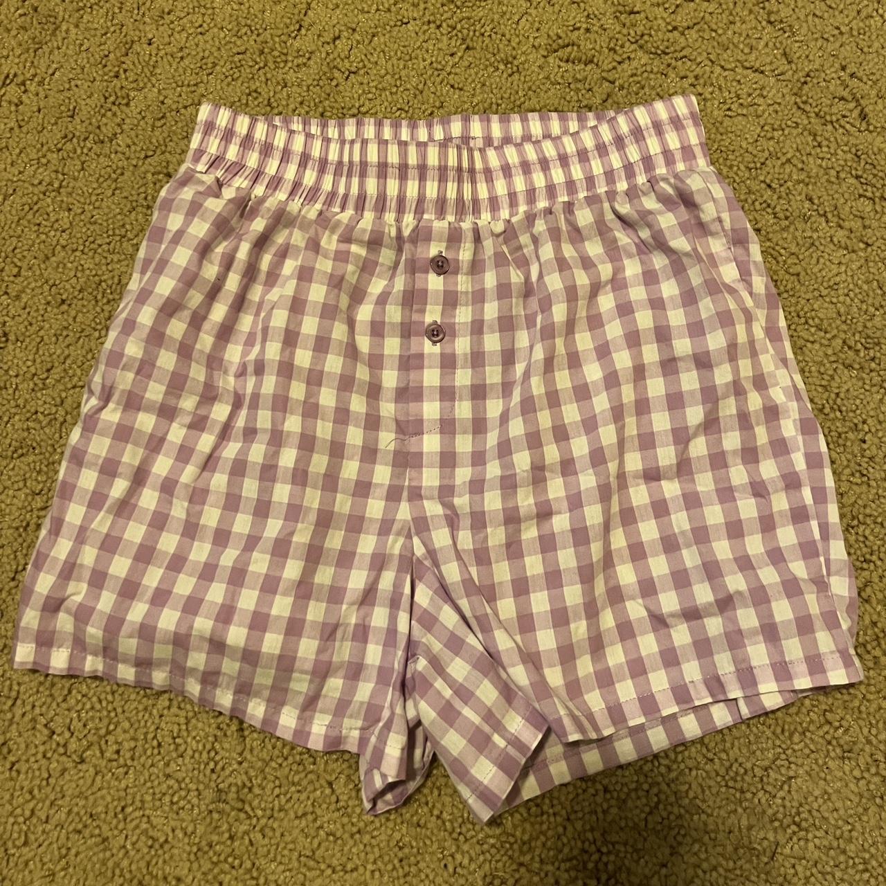 BP gingham shorts/boxers. SO cute and could be worn... - Depop