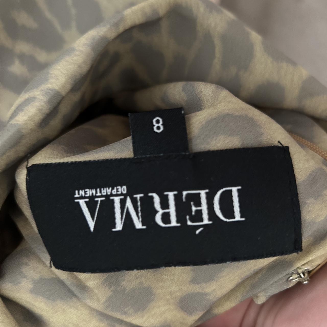 REPOP trendy leapord print dress from derma RRP -... - Depop