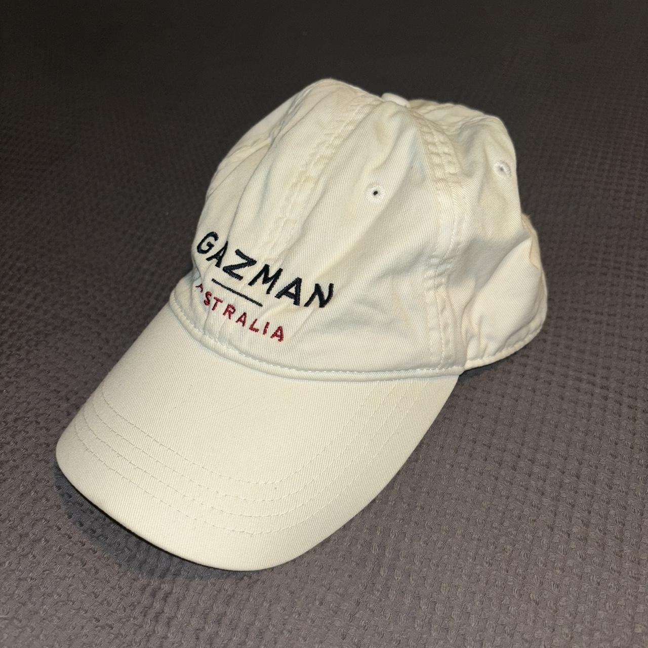 Gazman White Cap - Depop