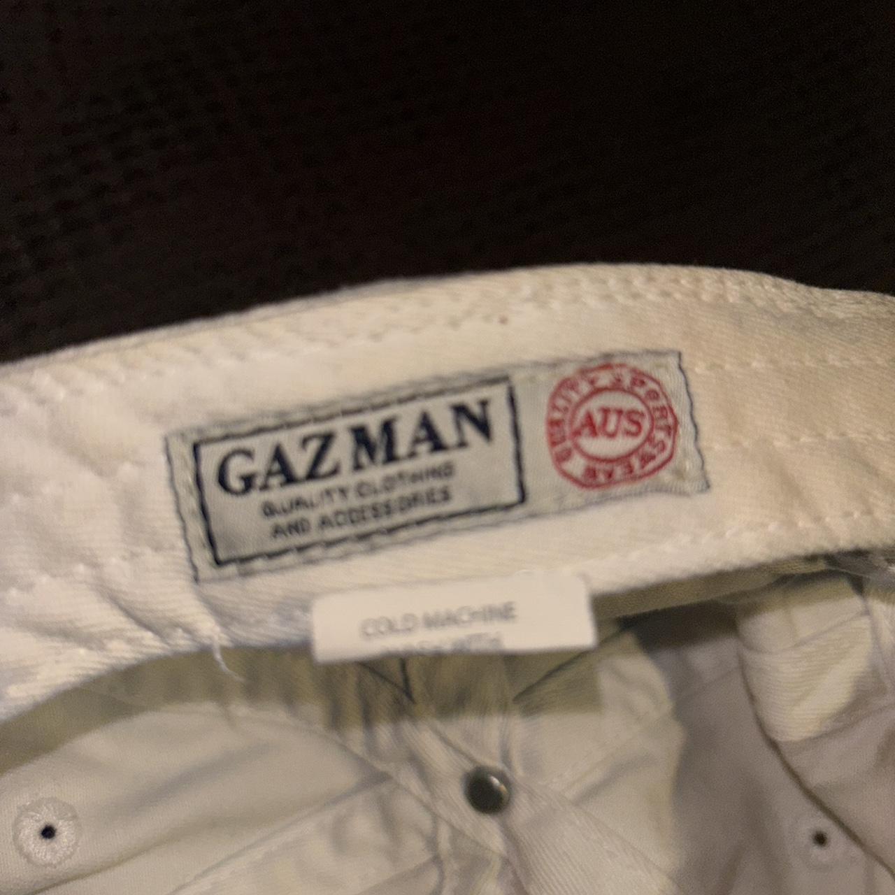 Gazman White Cap - Depop