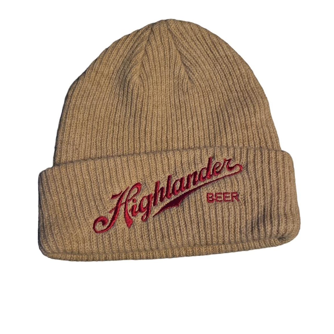Highlander Beer Beanie New without tags Never worn - Depop