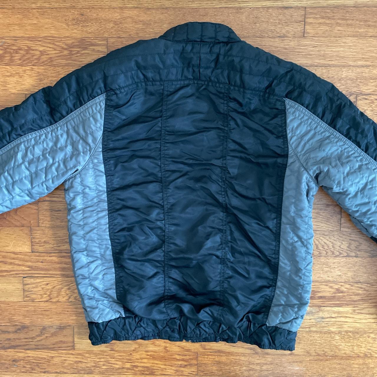 Vintage Bugle Boy parachute nylon moto jacket - Depop