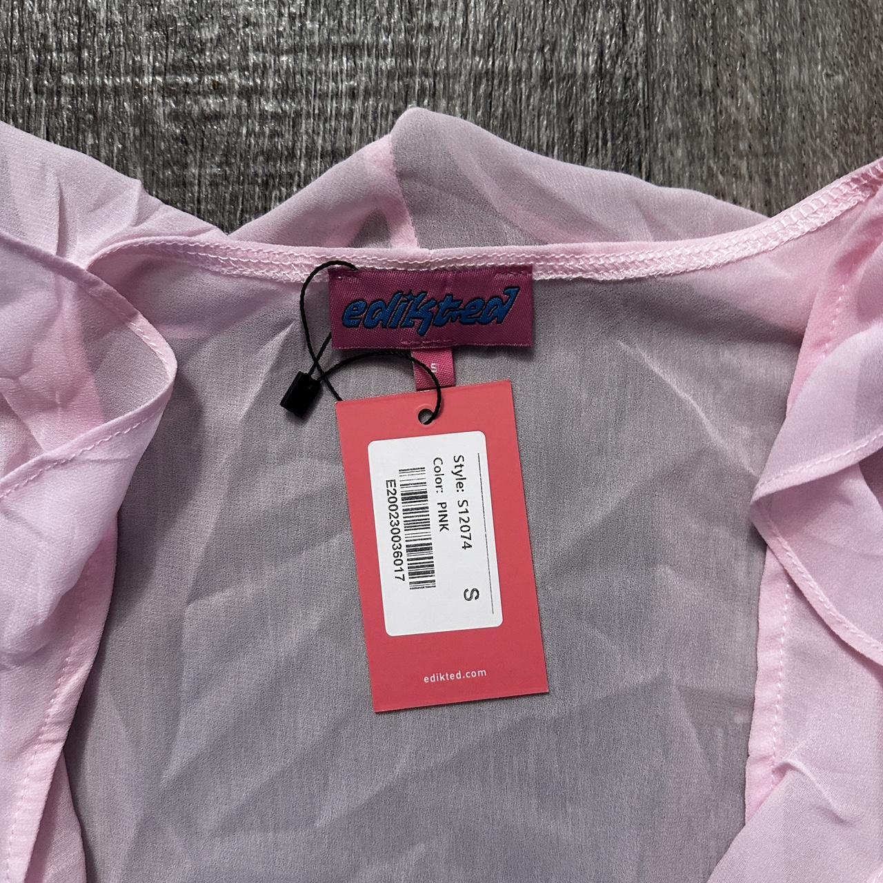 Edikted || pink shrug Nwt, Small - Depop