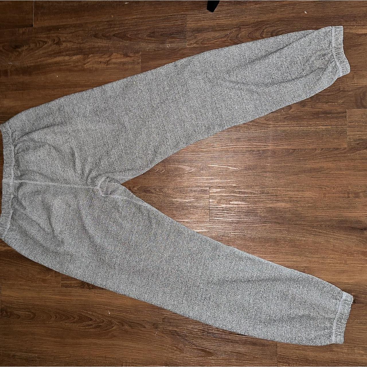roots grey salt & pepper sweat pants - Depop