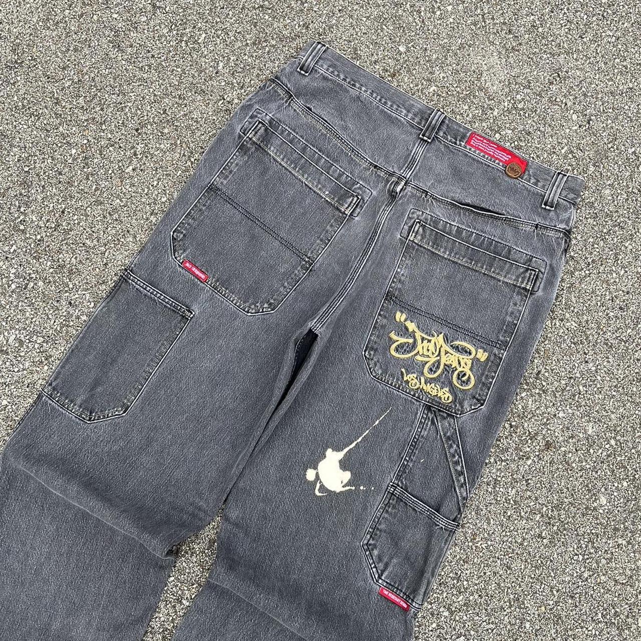 vintage jnco jeans! size 40, fits 38. (waist: 19’,... - Depop