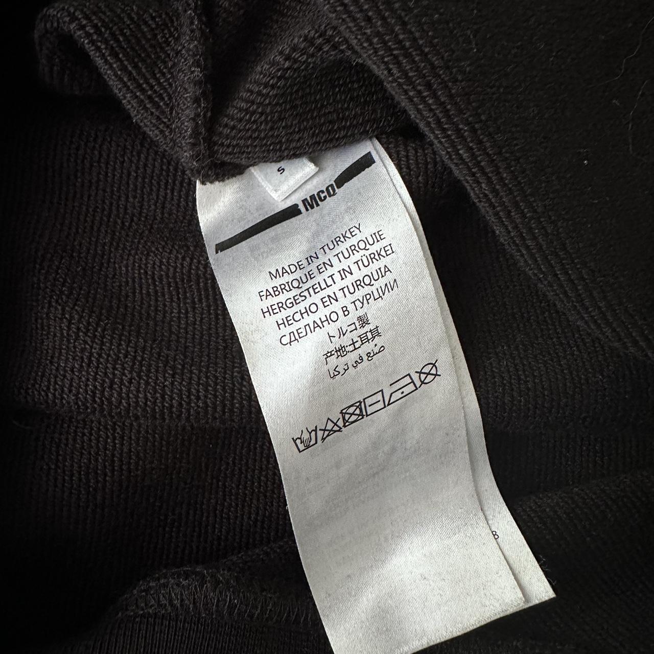 Black McQueen jumper Worn few times Size: small - Depop