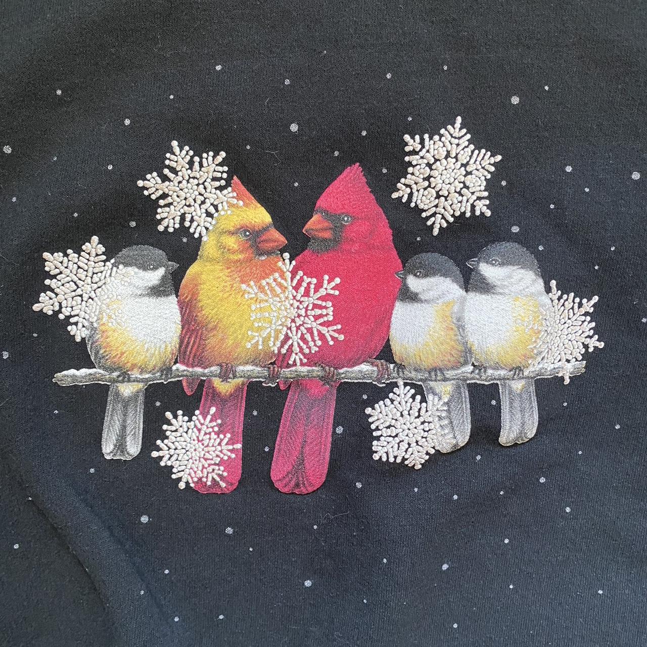 MORNING SUN BRAND CARDINAL SWEATER WITH BUILT IN... - Depop