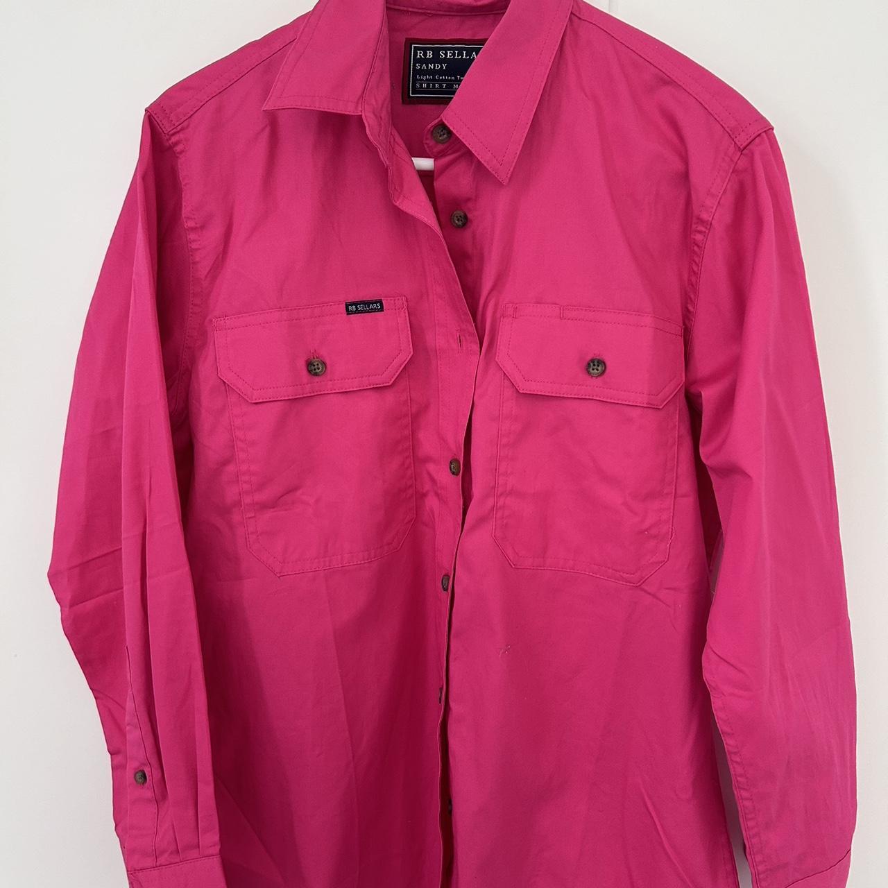 RB Sellars Sandy Work-shirt Full Button *NEVER... - Depop RB Sellars Sandy Work-shirt Full Button *NEVER... - Depop