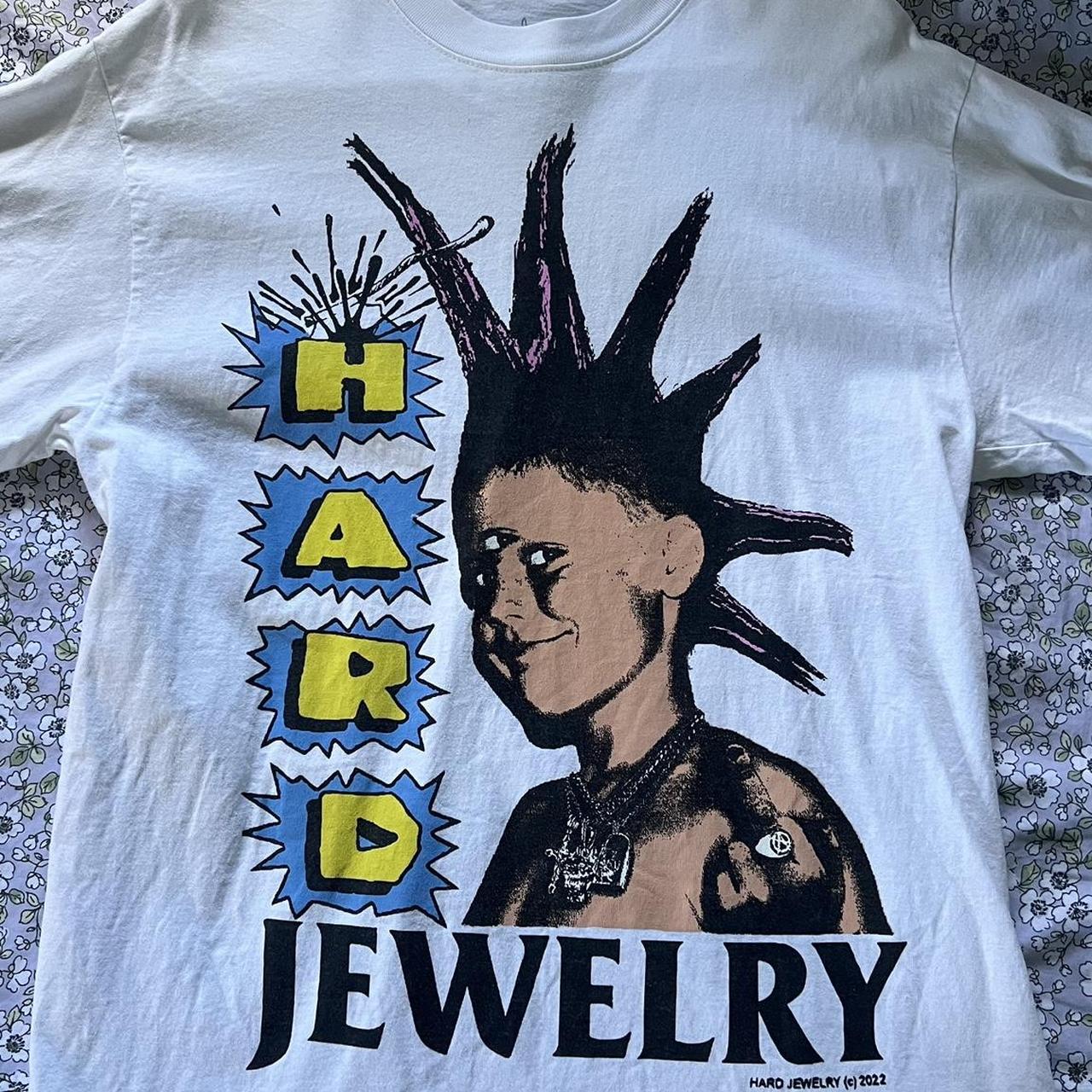 HARD JEWELRY 5 YEAR ANNIVERSARY TEE super cool... - Depop