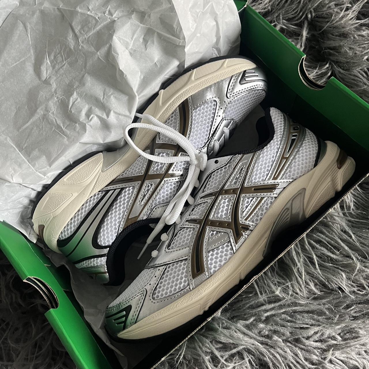 Asics Grey and brown BRAND NEW size 7 1/2 #asics - Depop