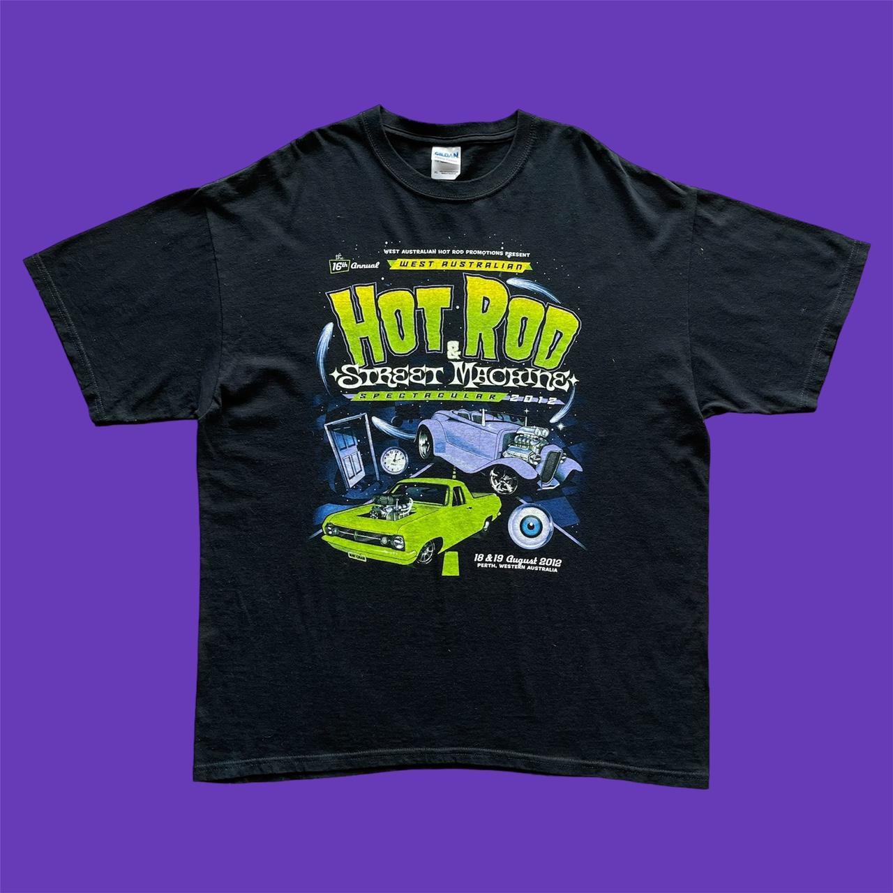 Hot Rod & Street Machine Car t shirt • Preloved... - Depop