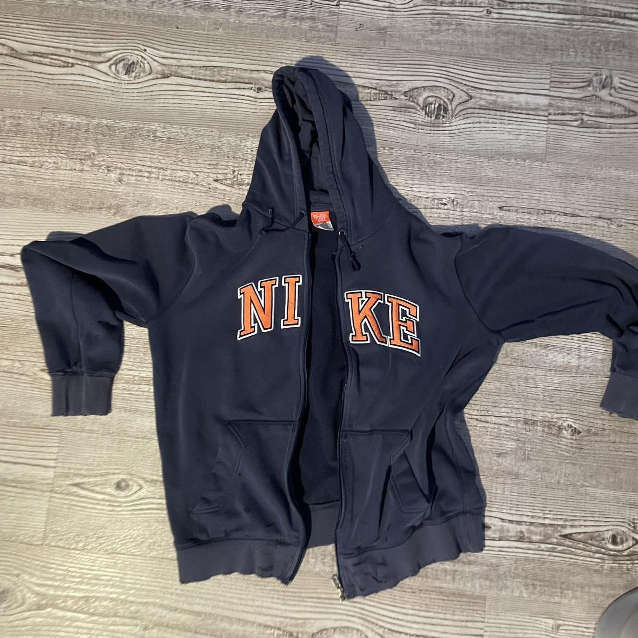 Vintage Nike Zip Up - Depop