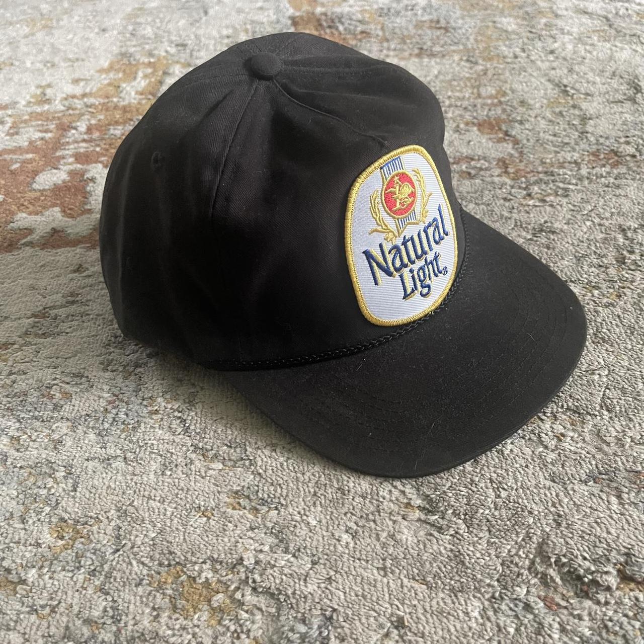 Vintage Natural Light Beer rope snapback hat | Depop