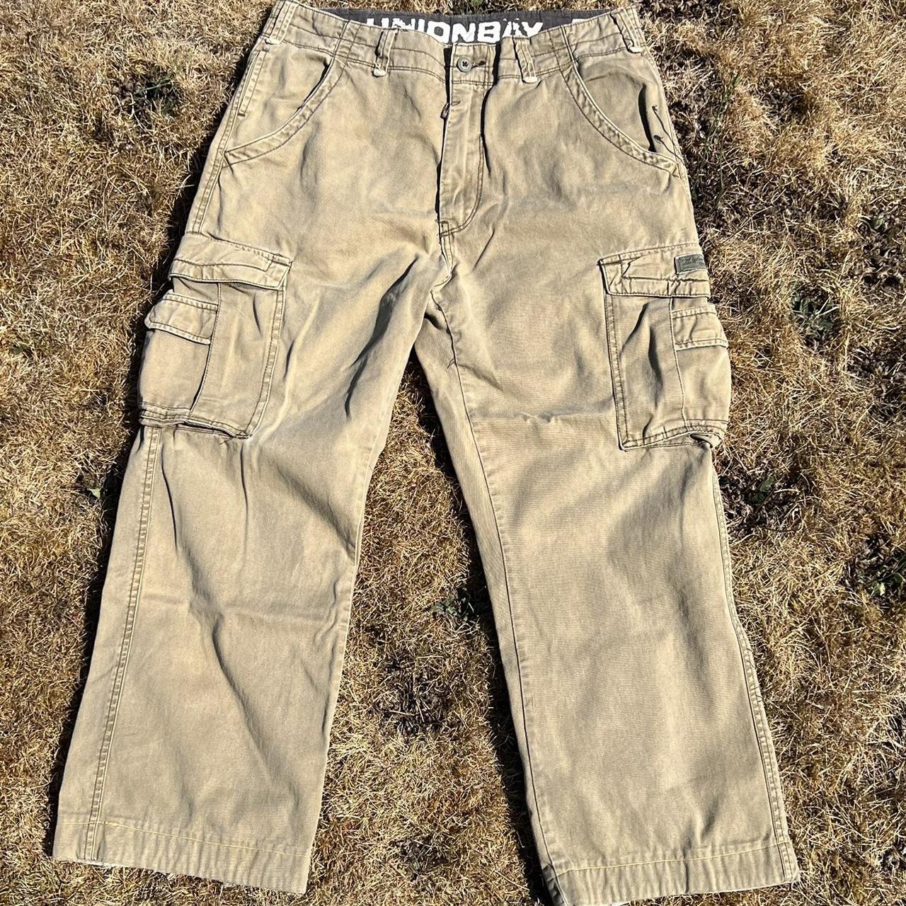 Baggy Cargo Pants 34 x 30 Men’s Vintage Union Bay... - Depop