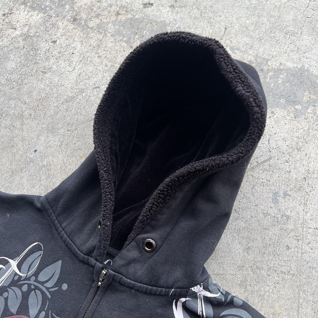 Y2K SoCal Zip Up Hoodie Women’s small / medium - 19”... - Depop