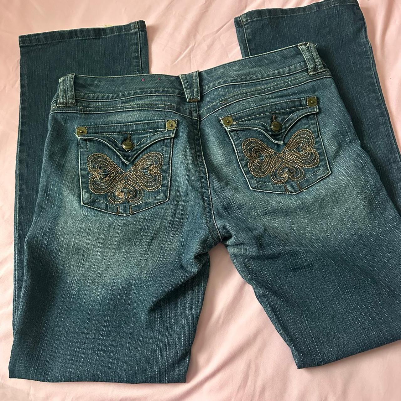 Vintage Candies Low Rise Denim Jeans In great... | Depop
