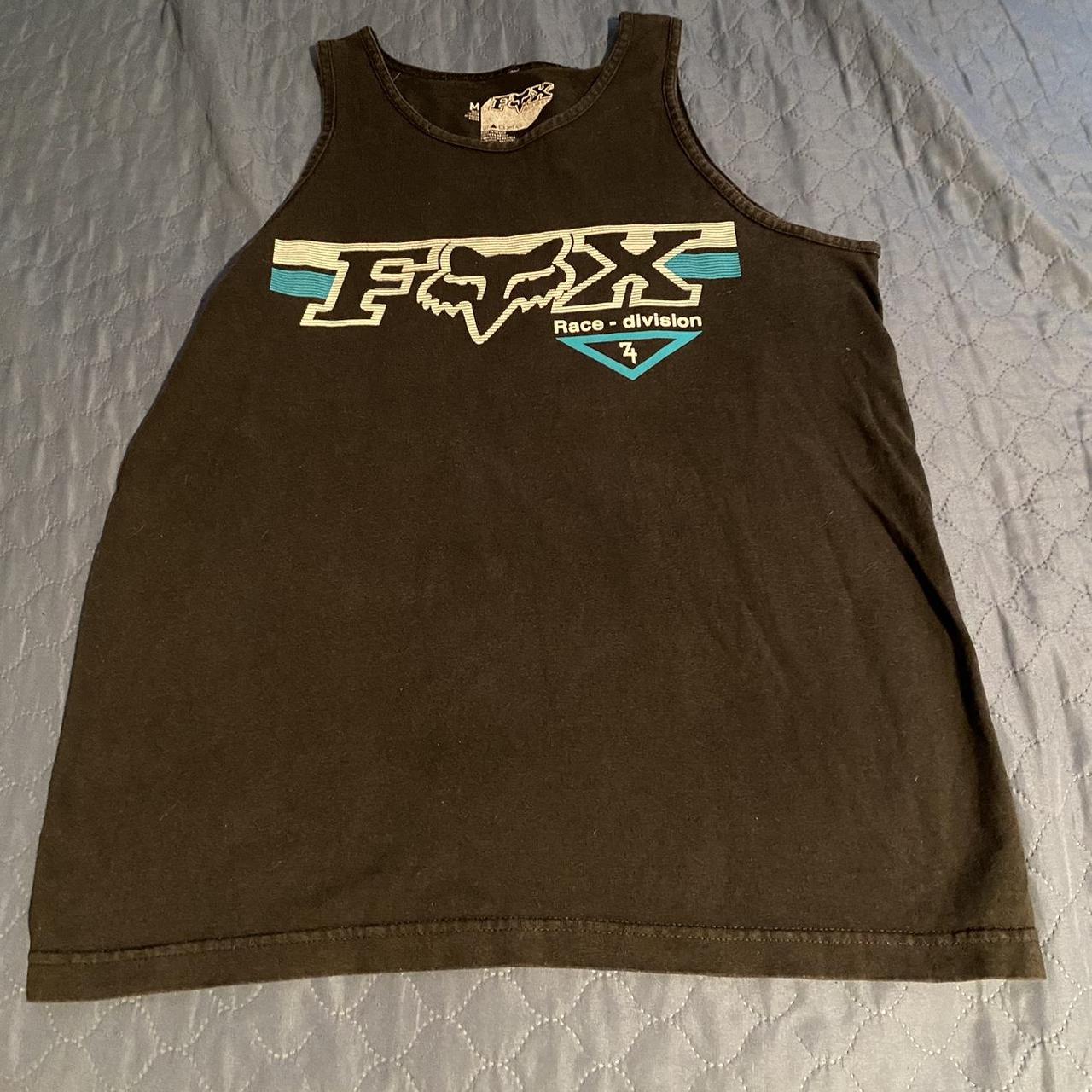 FOX RACING TANK TOP MEDIUM IN MEN #affliction... - Depop