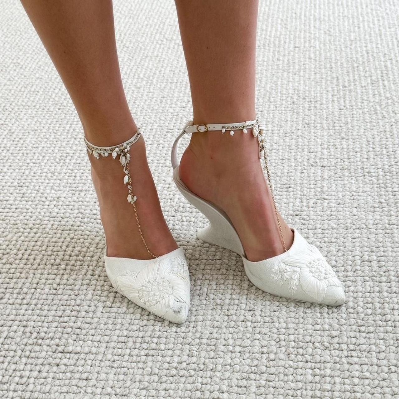 Zimmermann Shell Heels Size 10 Worn condition RRP $900 | Depop