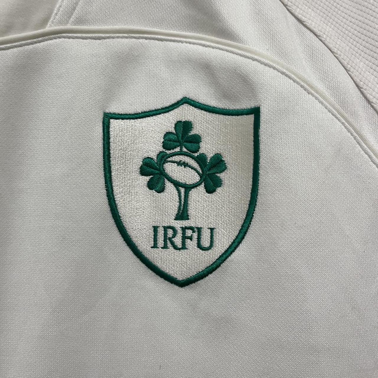 IRFU Jersey in men’s large O2 sponsorship logo... - Depop