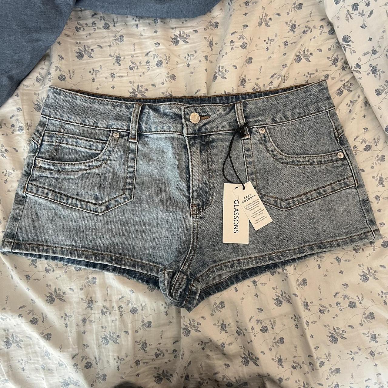 Glassons mini shorts. Literally brand new but they... | Depop