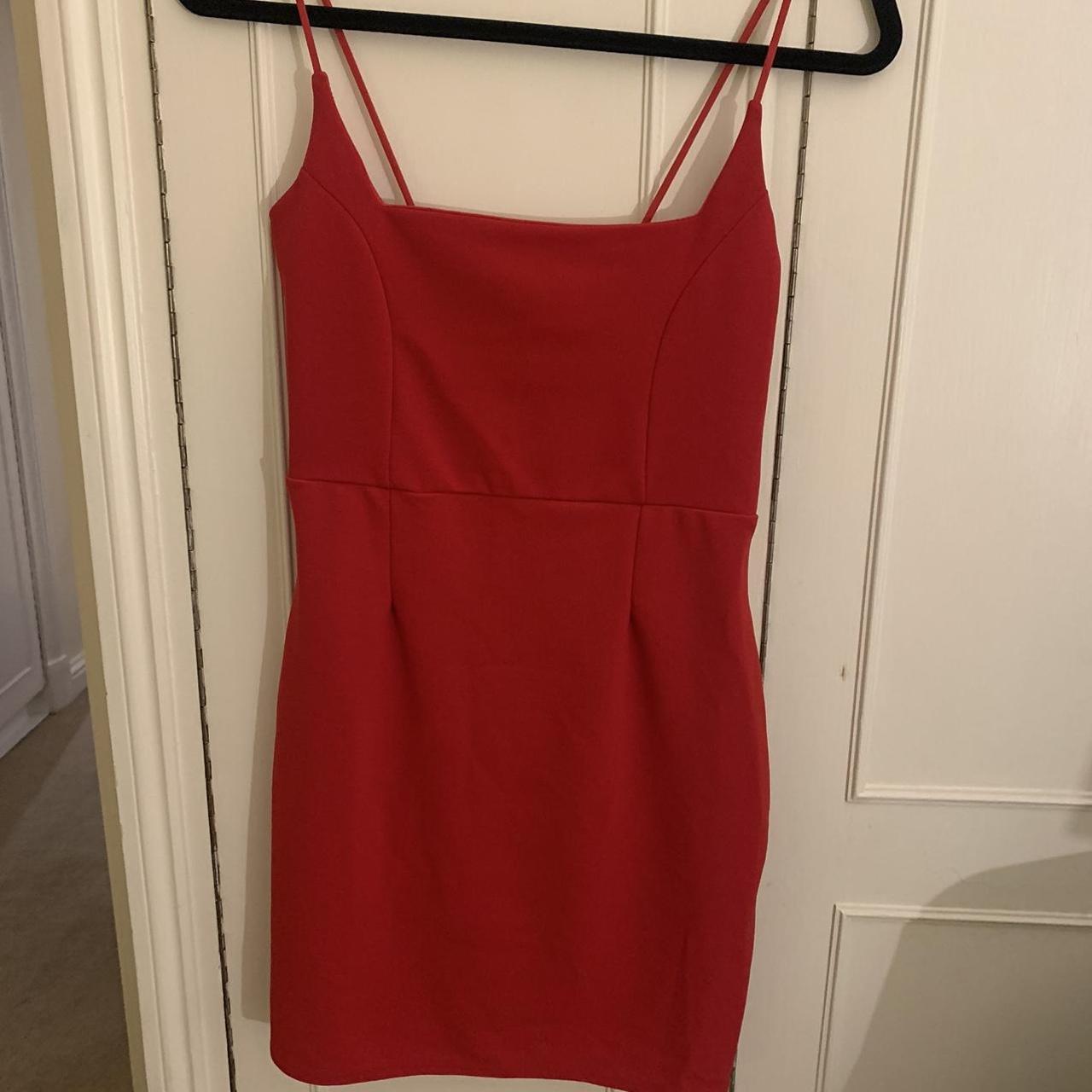 Super cute red mini #minidress #littleredress - Depop