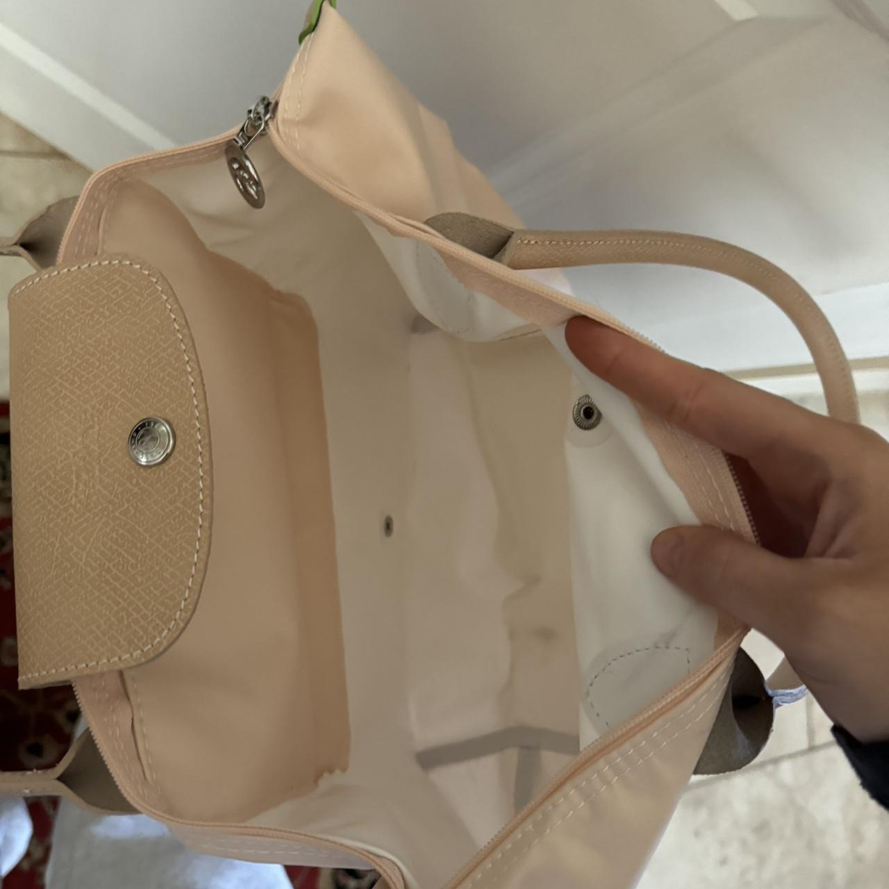 LONG CHAMP TAN TOTE NORMAL WEAR TAN STRAPS SNAP... - Depop