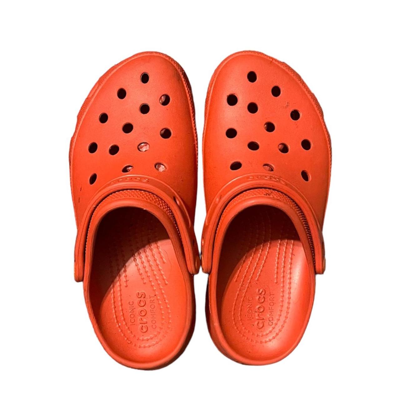 Crocs Womens Red Clogs Depop
