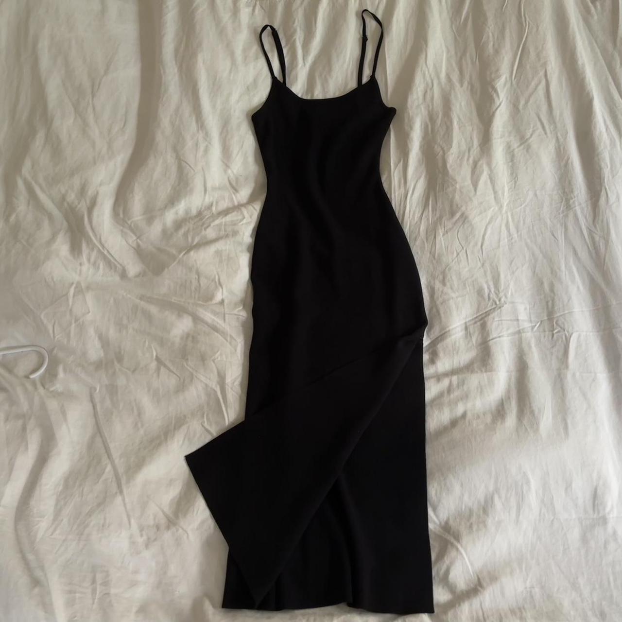 🚨 4TH OF JULY SALE 🚨 🖤 black skims dress dupe with... - Depop