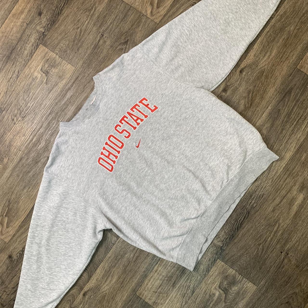Ohio State University Buckeyes Nike grey tag Large... - Depop