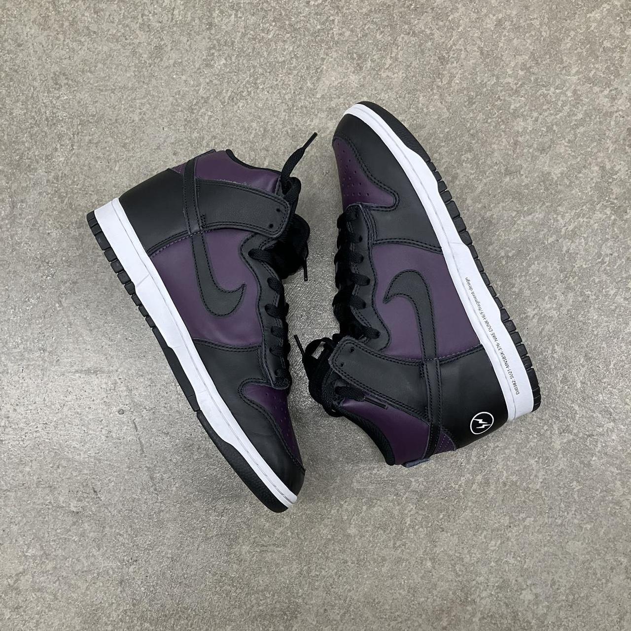 Nike Dunk High x Fragment Design Size9M Shoe w/ no... - Depop