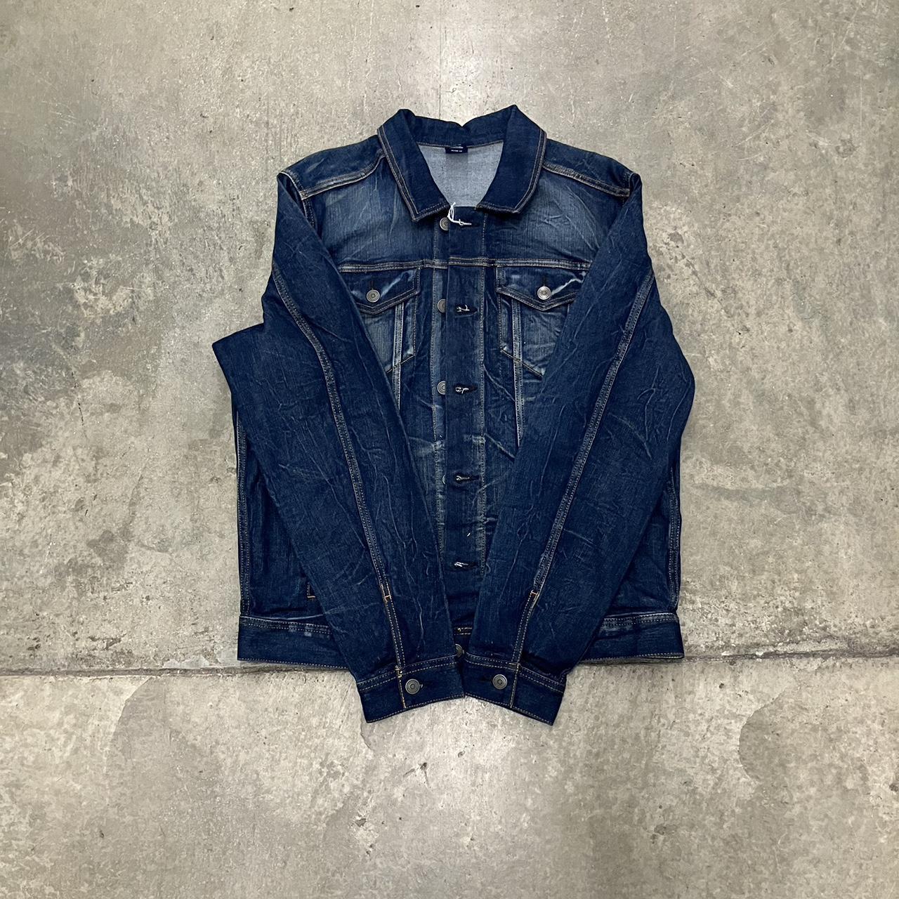 2020 George Men’s Medium(38/40) Denim Blue jacket -... - Depop