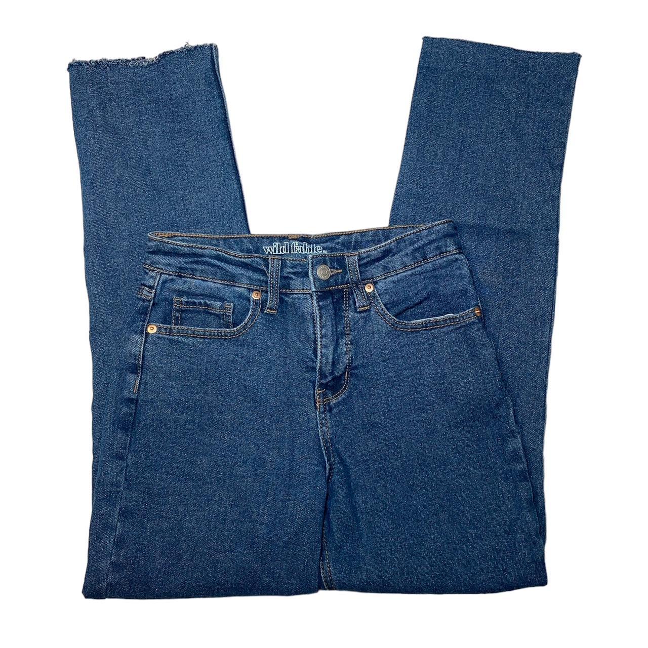 Target Wild Fable High Rise Mom Jeans Item... - Depop