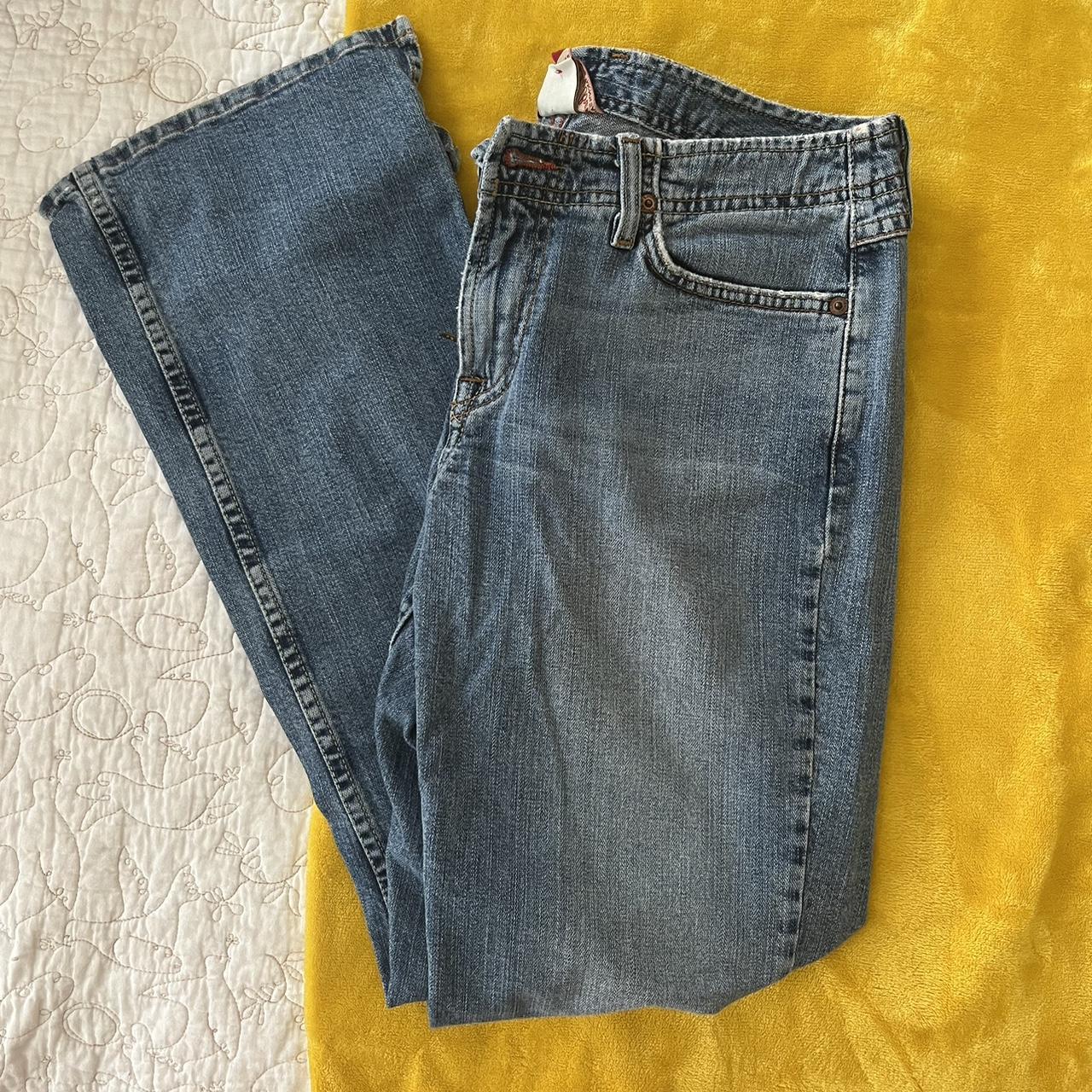 super cute vintage lucky jeans! these were... - Depop