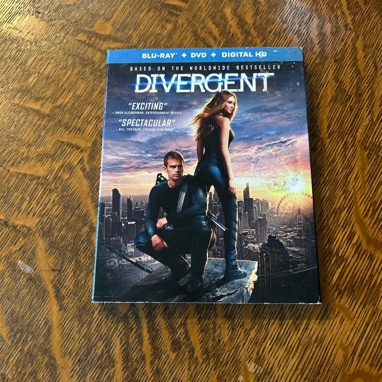 Divergent Blu-ray and regular DVD set #Divergent - Depop