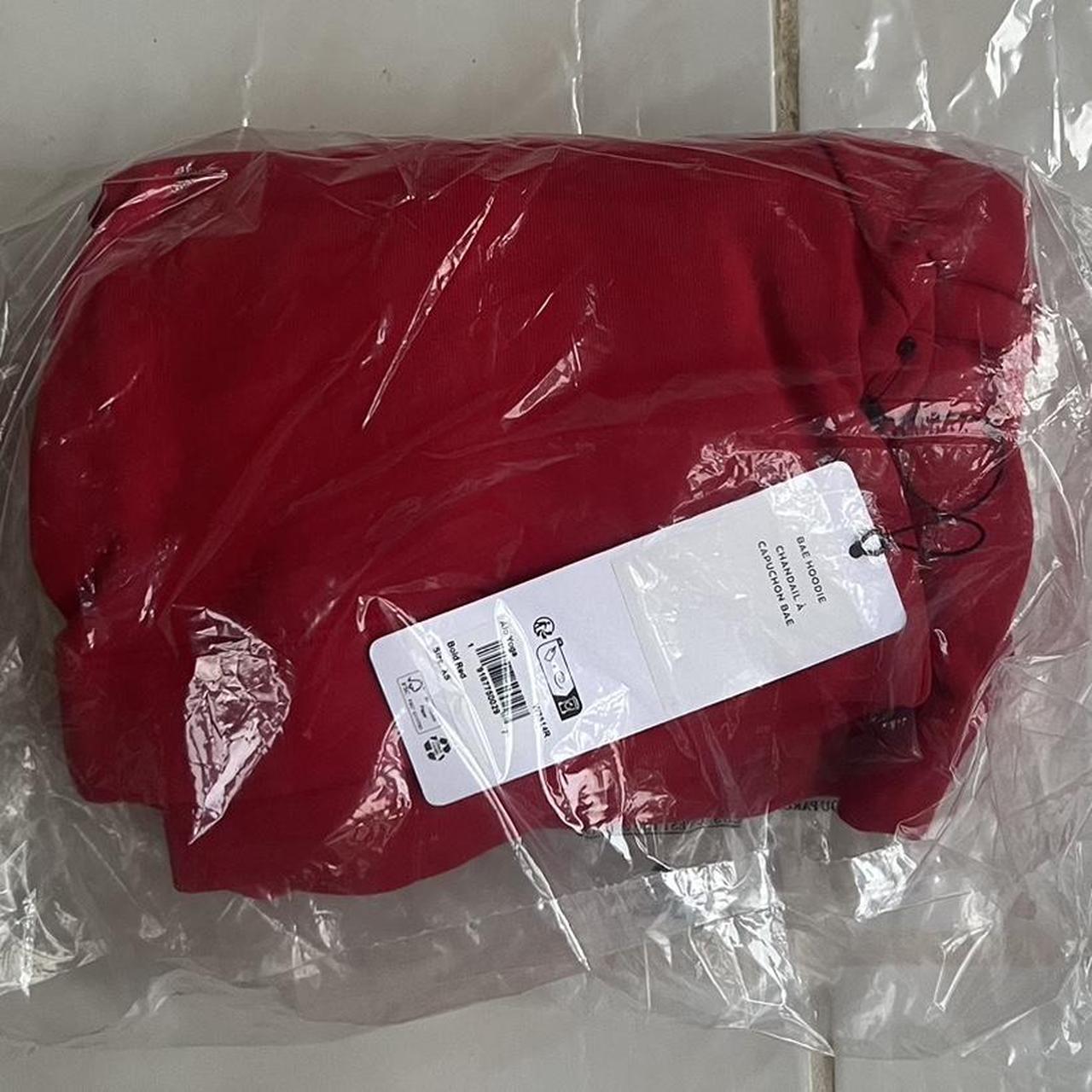 Alo Bae Hoodie NWT Bold Red | Depop
