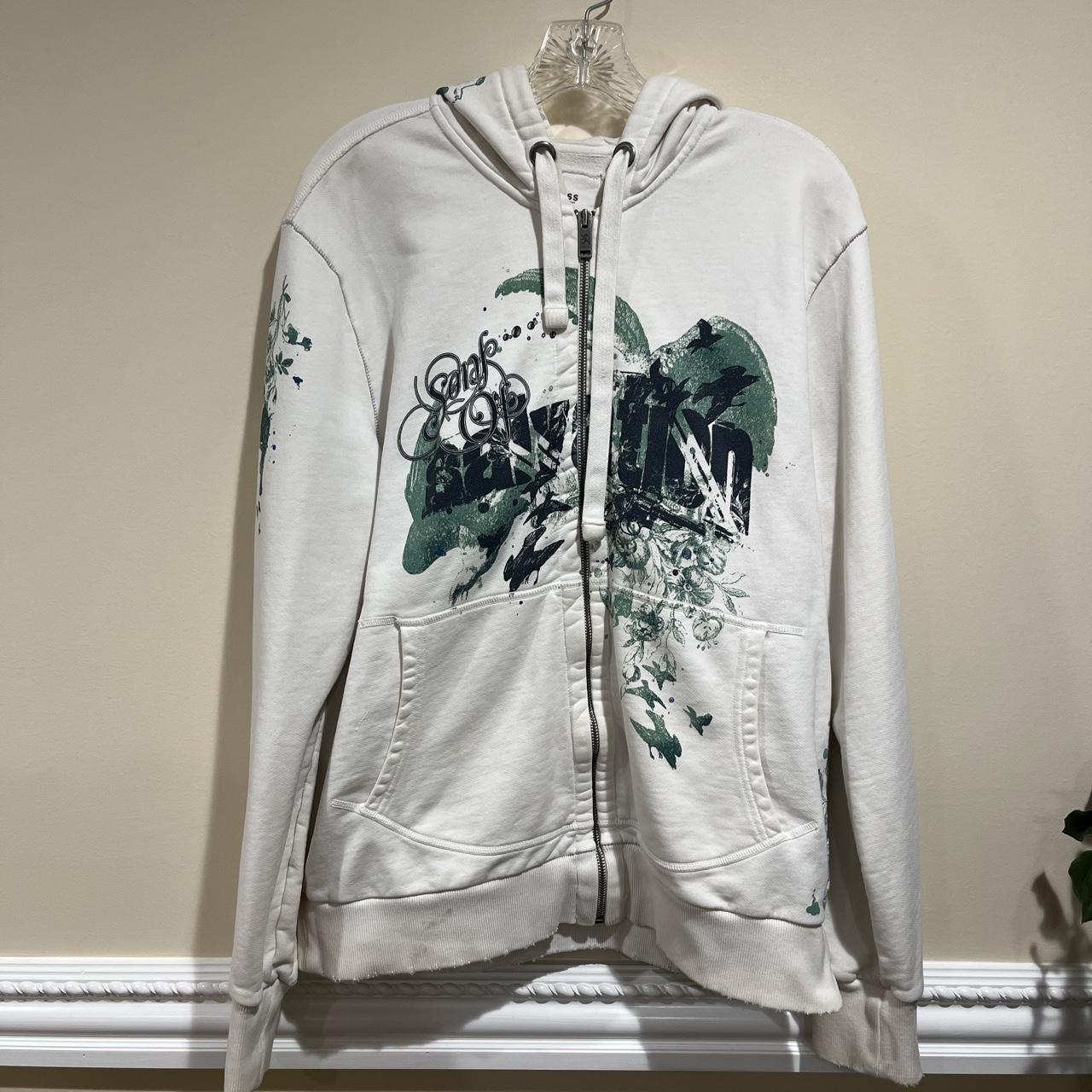 Y2K Cyber Y2K Mall Core Hoodie Size... - Depop