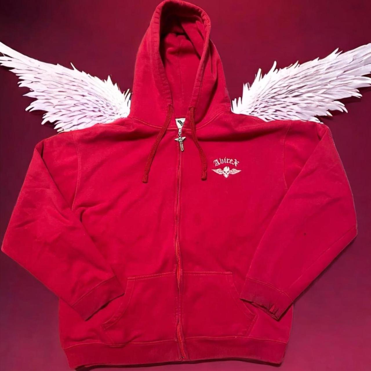 AVIREX ZIP UP size XXL All items are sold as... - Depop