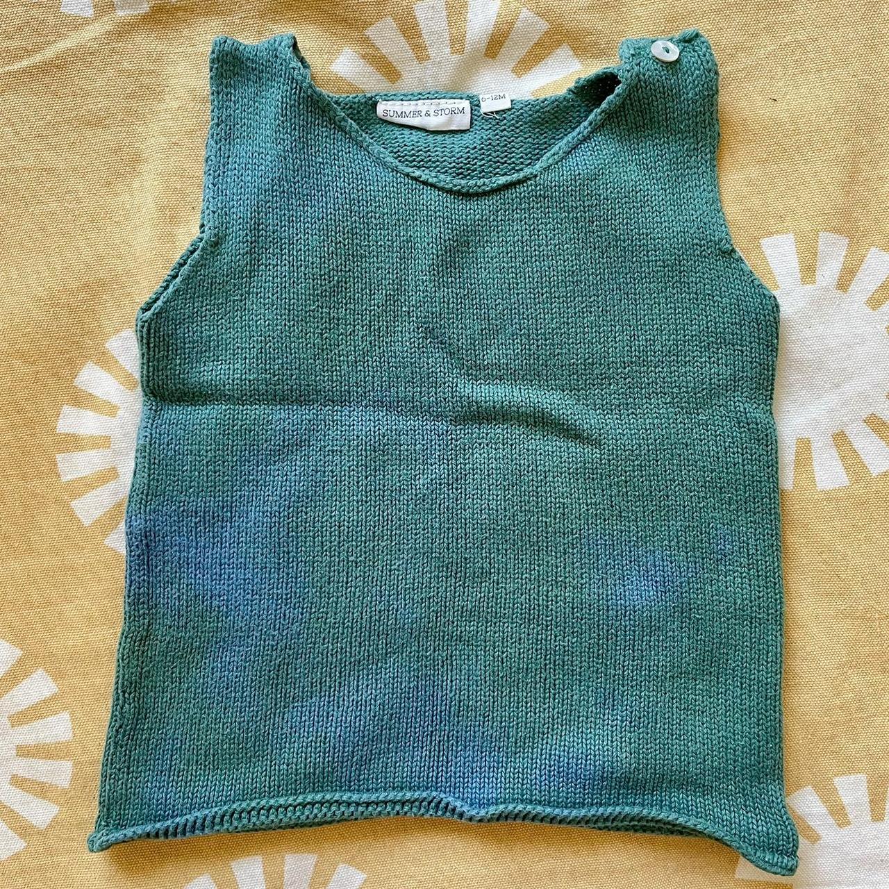 Summer & Storm knitted baby singlet. Please note... - Depop