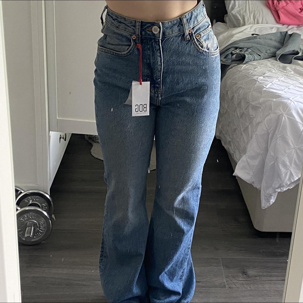 Urban outfitters high rise flares Brand new with... - Depop