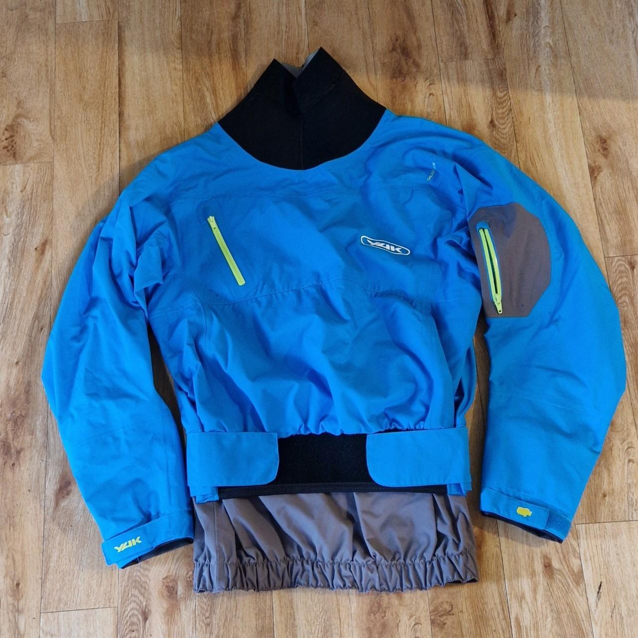 YAK GALAXY CAG/KAYAKING JACKET SIZE SMALL BLUE A... - Depop