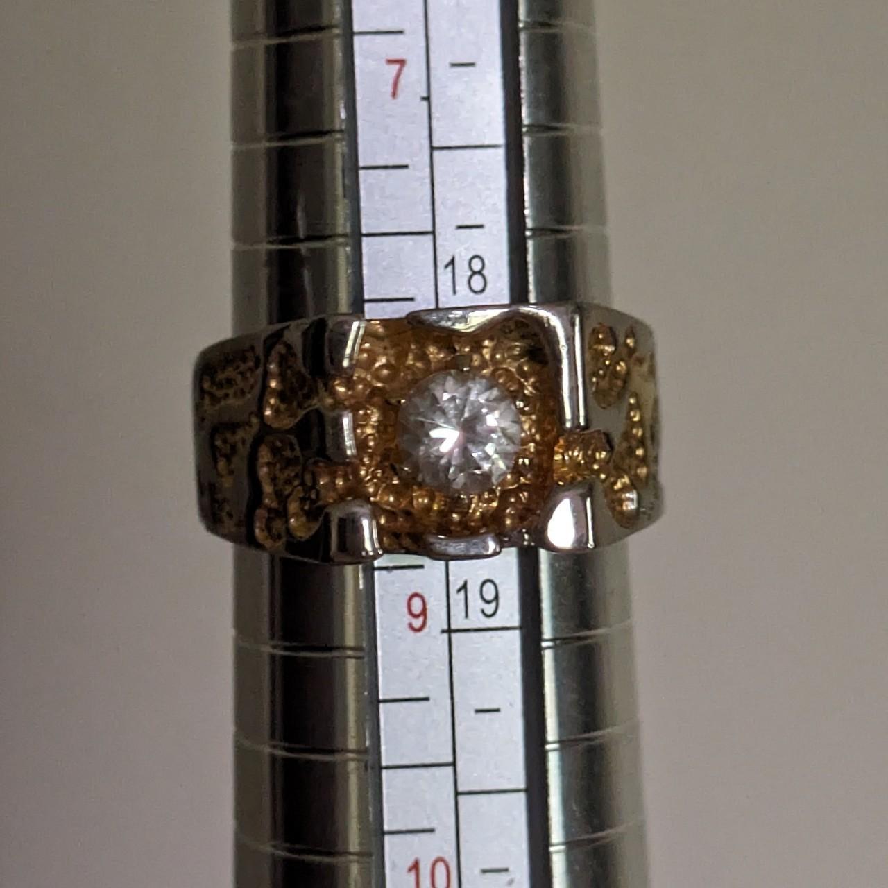 good nugget Scarface ring, markings unclear size... - Depop