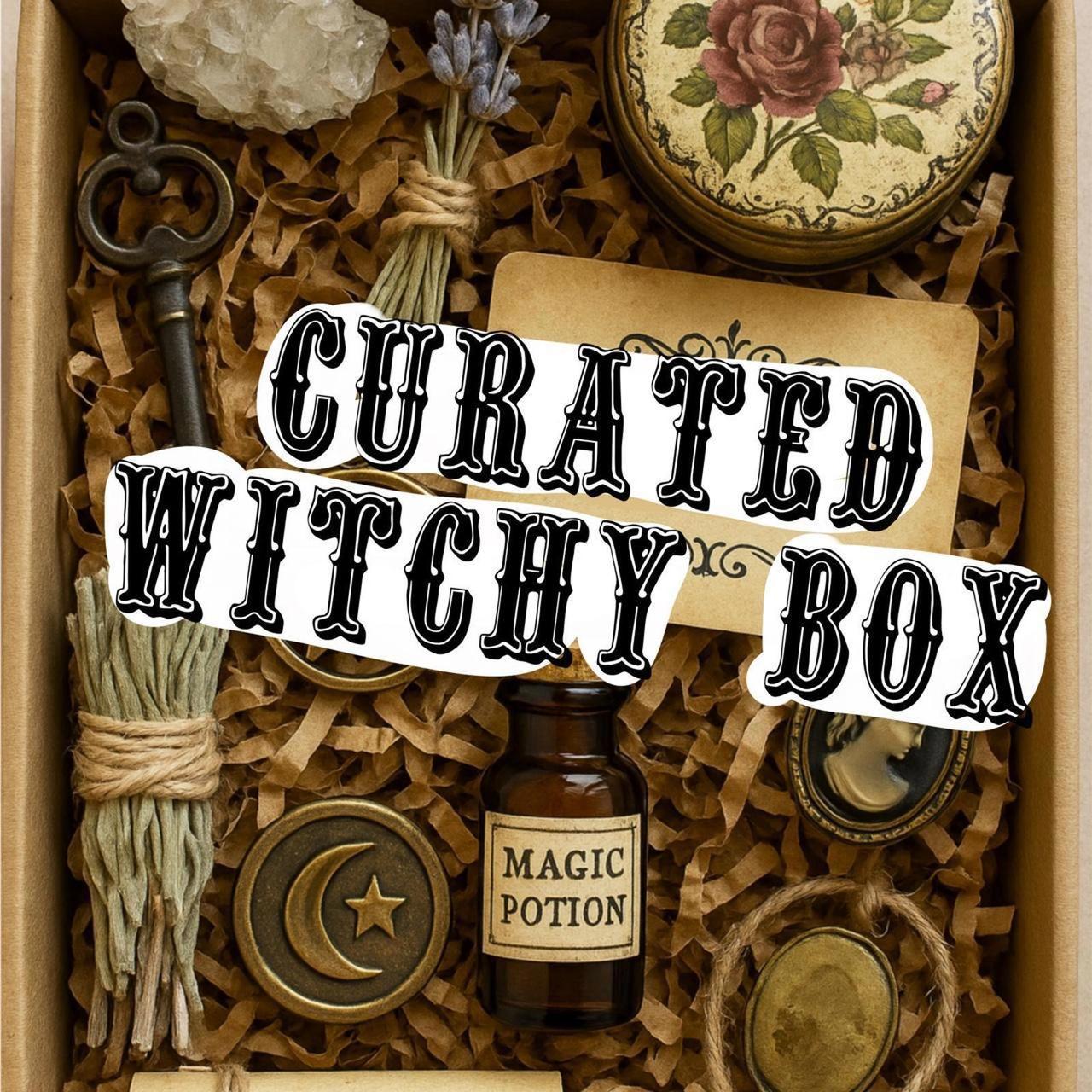 Medium Curated Witchy Box Description: Medium box... | Depop
