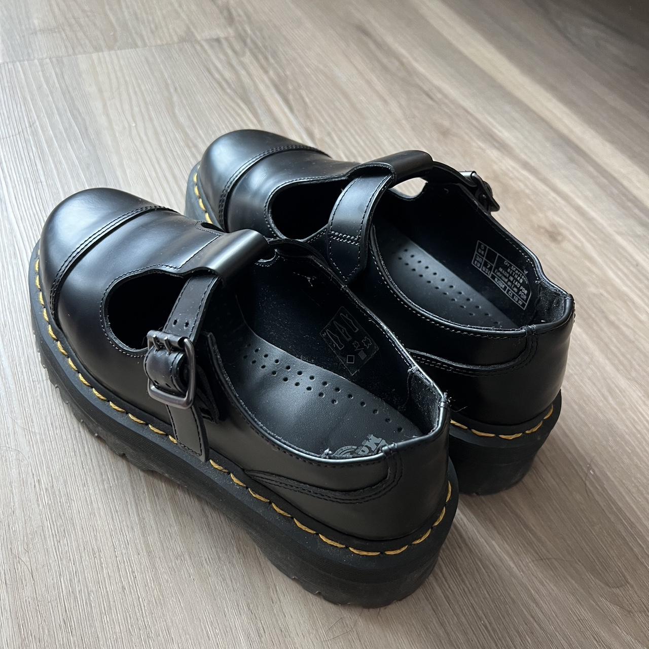 Doc Martin Mary Jane platforms worn twice size 7 - Depop