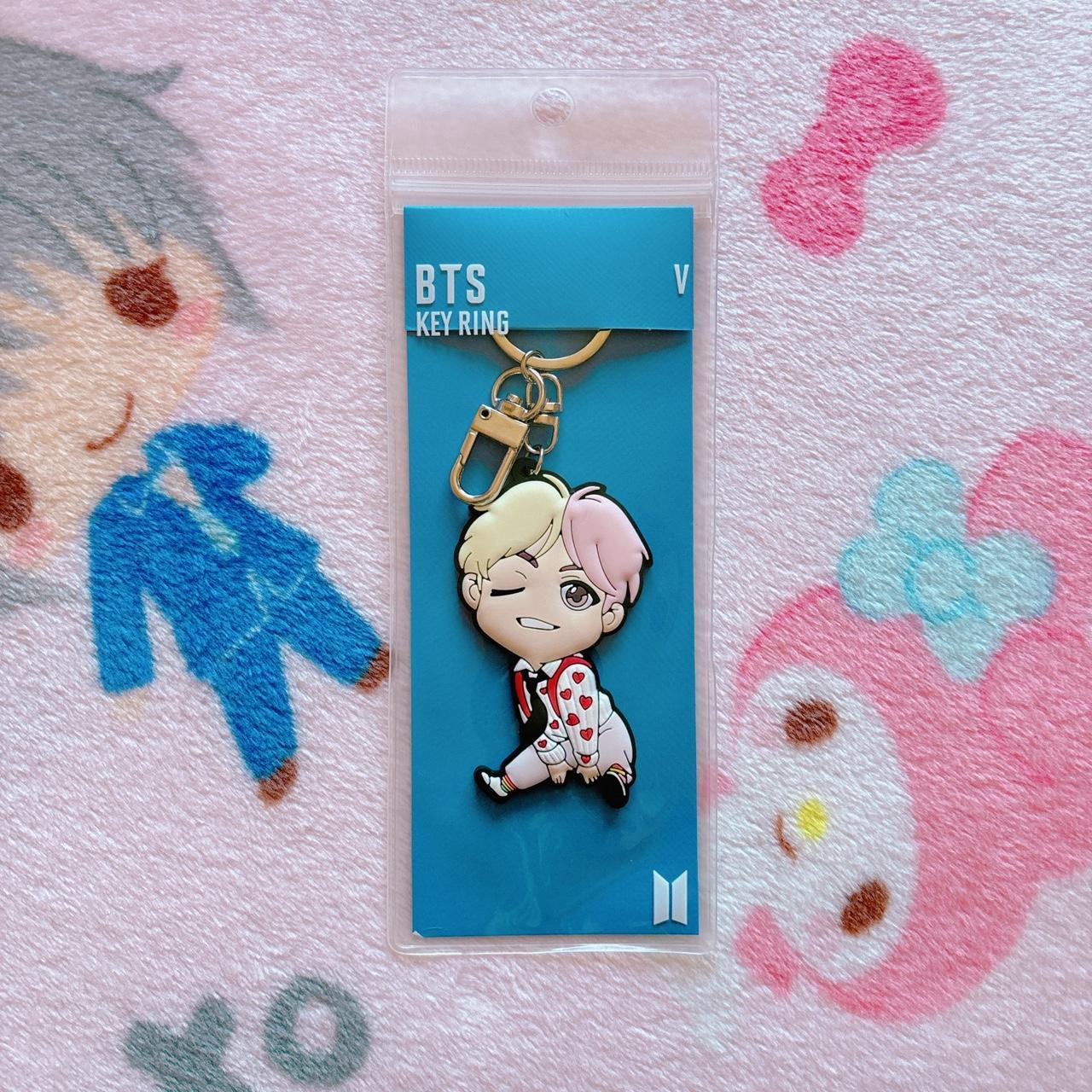 Official BTS TinyTan “V” Key Ring Brand new, item... - Depop