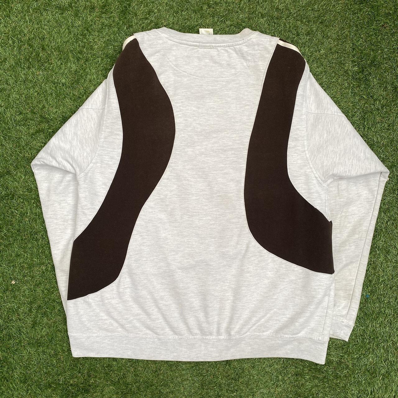 Vintage Adidas Reworked Sweatshirt Size -> Tag... - Depop